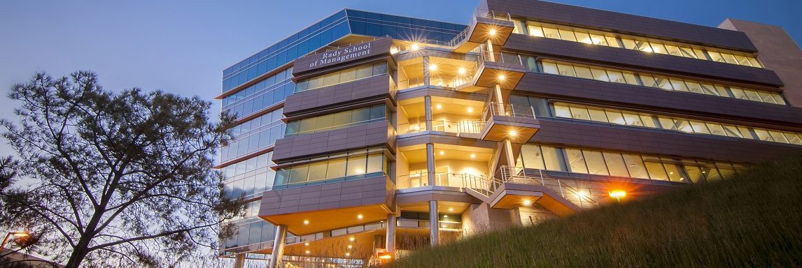 UC San Diego Rady School of Management: Developing the Entrepreneurs of ...